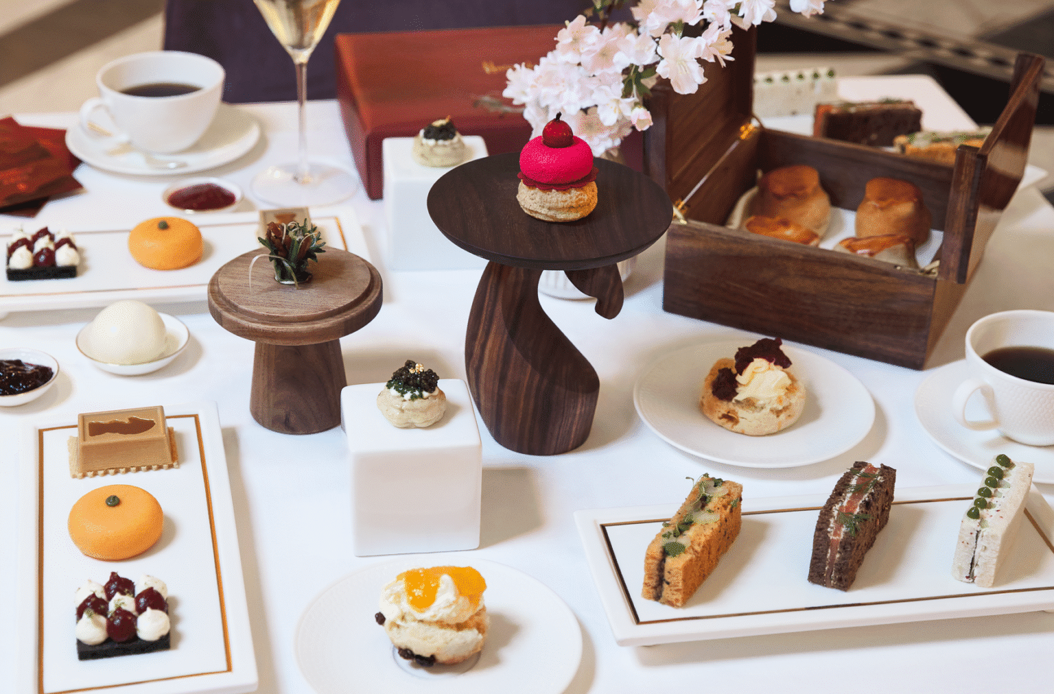 Spring Festival Afternoon Tea at The Georgian, Harrods